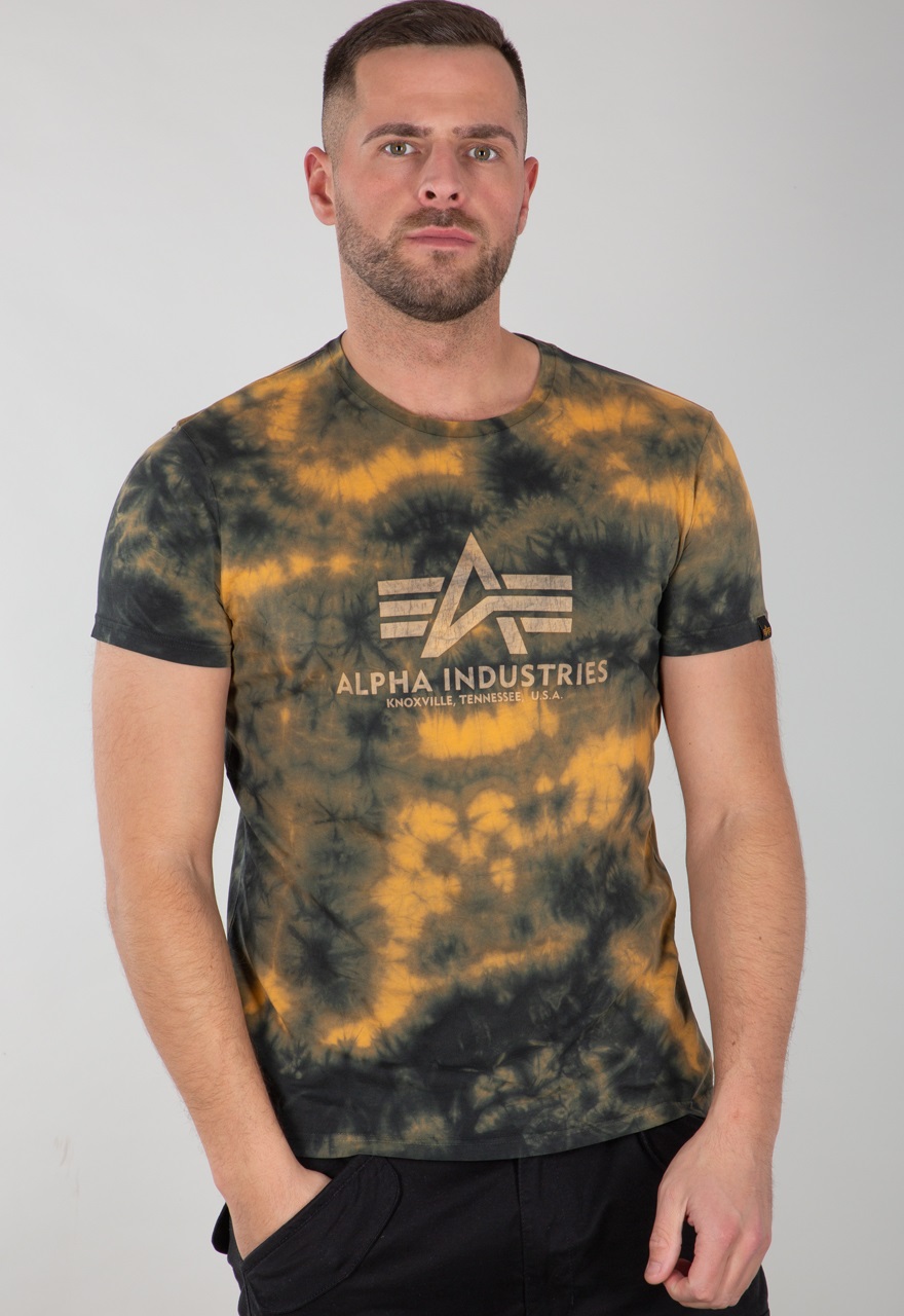 Alpha Industries Tshirt Basic (Baumwolle) Batik braun Herren online bestellen