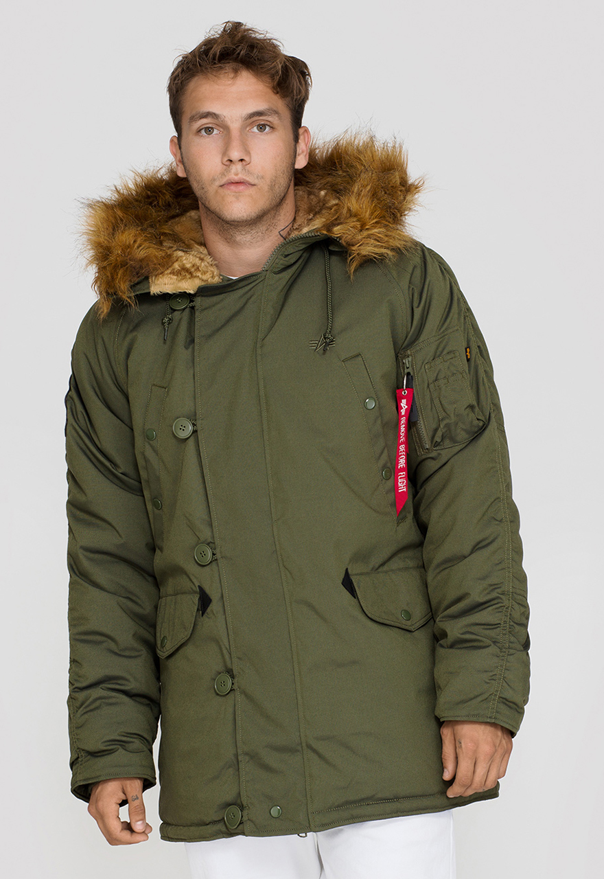 Alpha Industries Winterjacke Explorer dunkelgrün Herren online bestellen