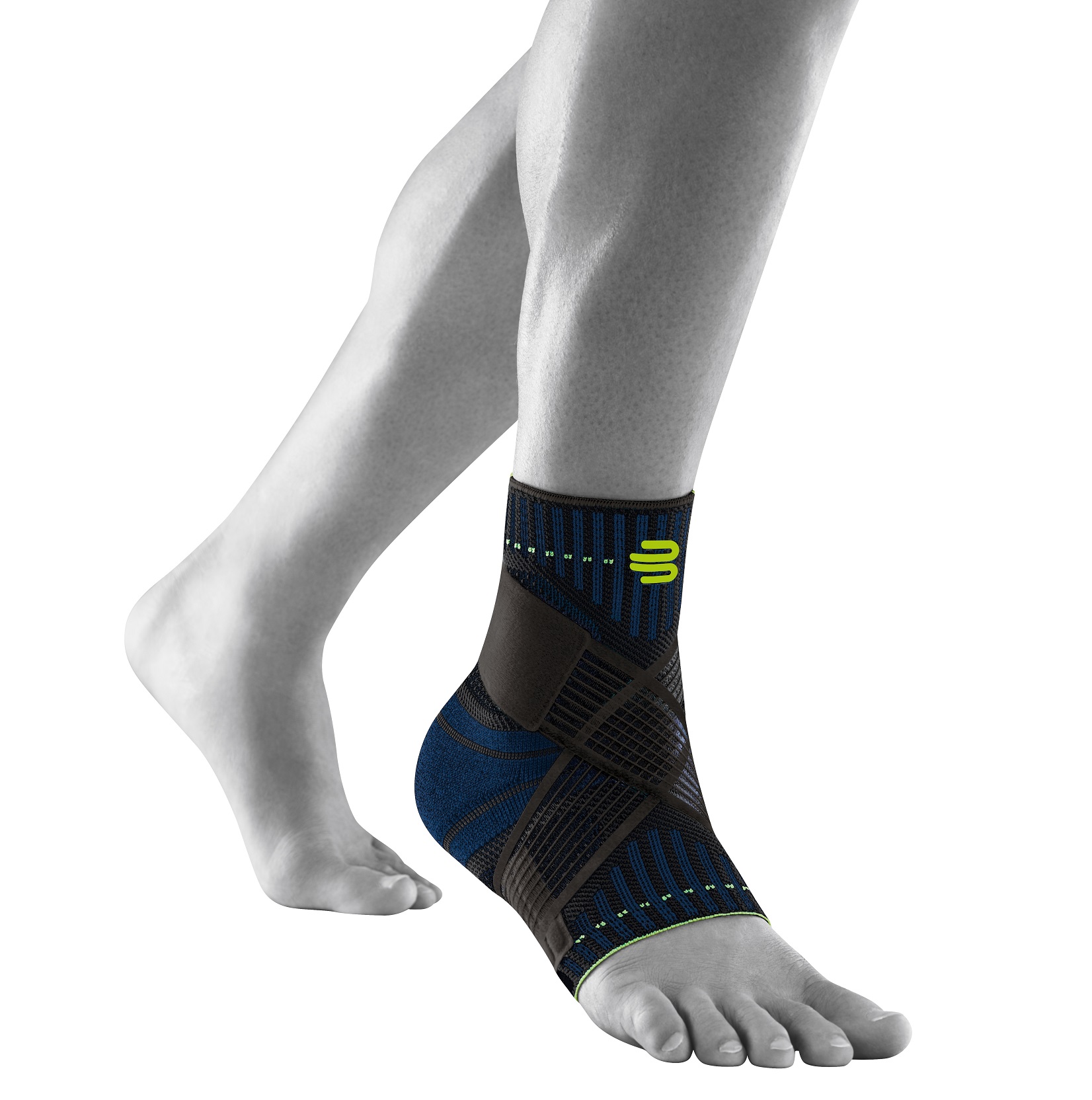 Bauerfeind Sprunggelenkbandage Sports Ankle Support rechts schwarz/blau ...