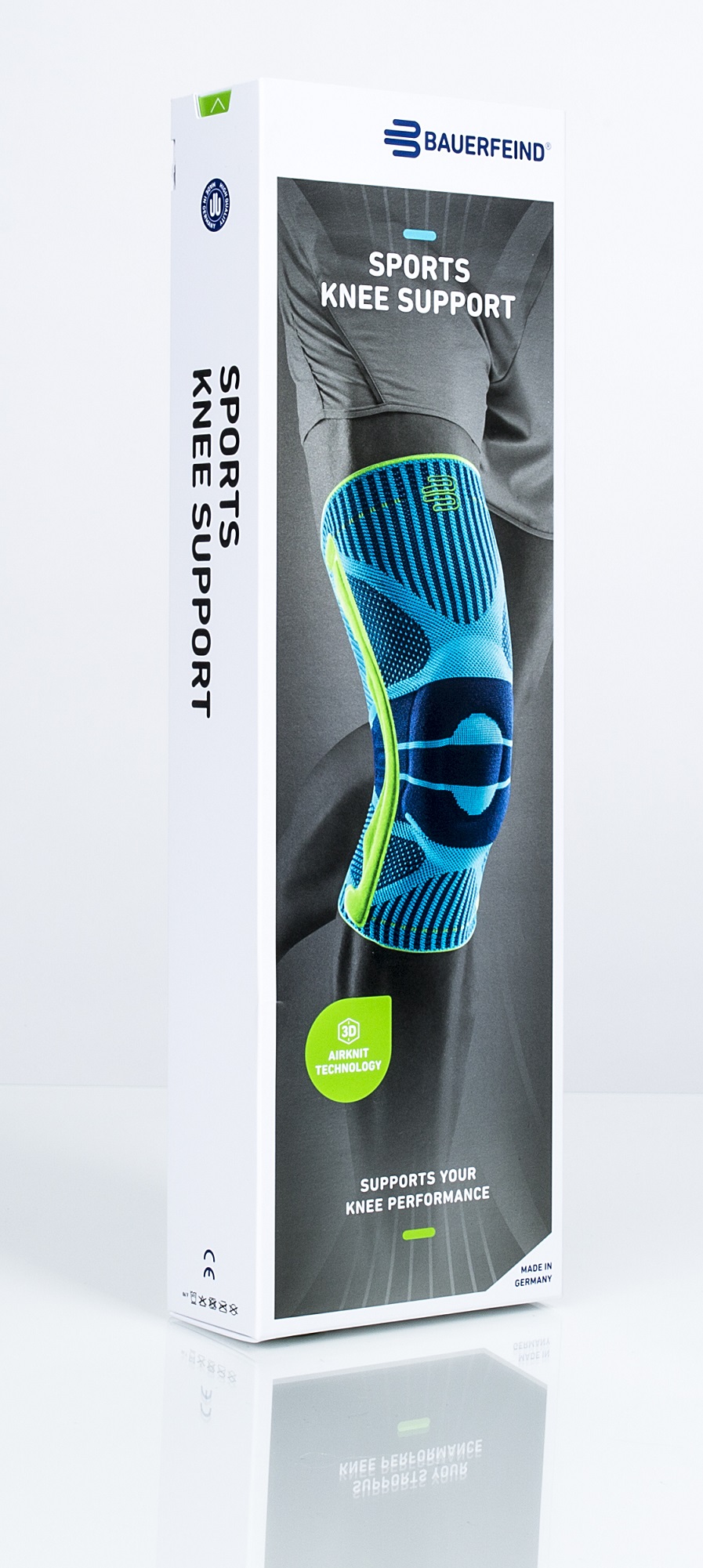 Bauerfeind Kniebandage (leichte Kompression, schützt vor Überlastung ...