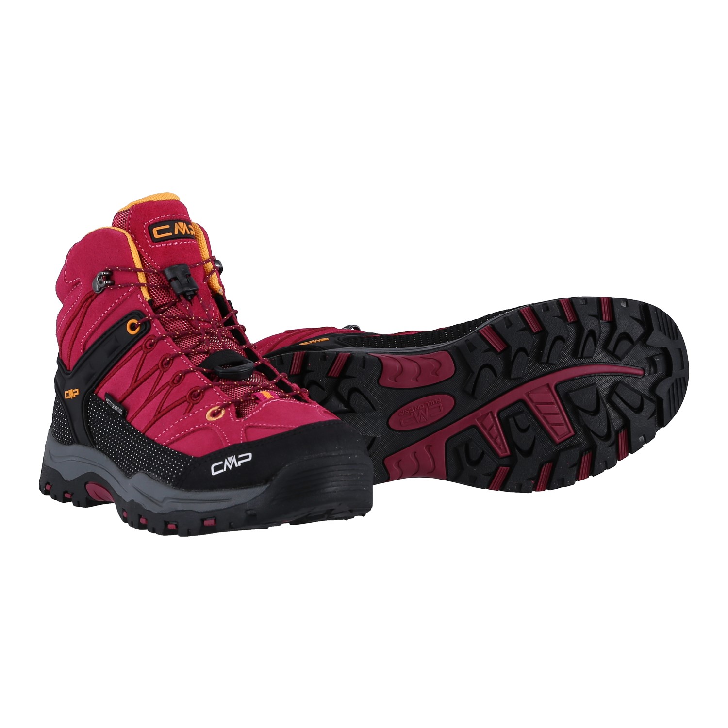 CMP Wanderschuhe Rigel Mid WP (Trekking, wasserdicht) magenta Kinder ...