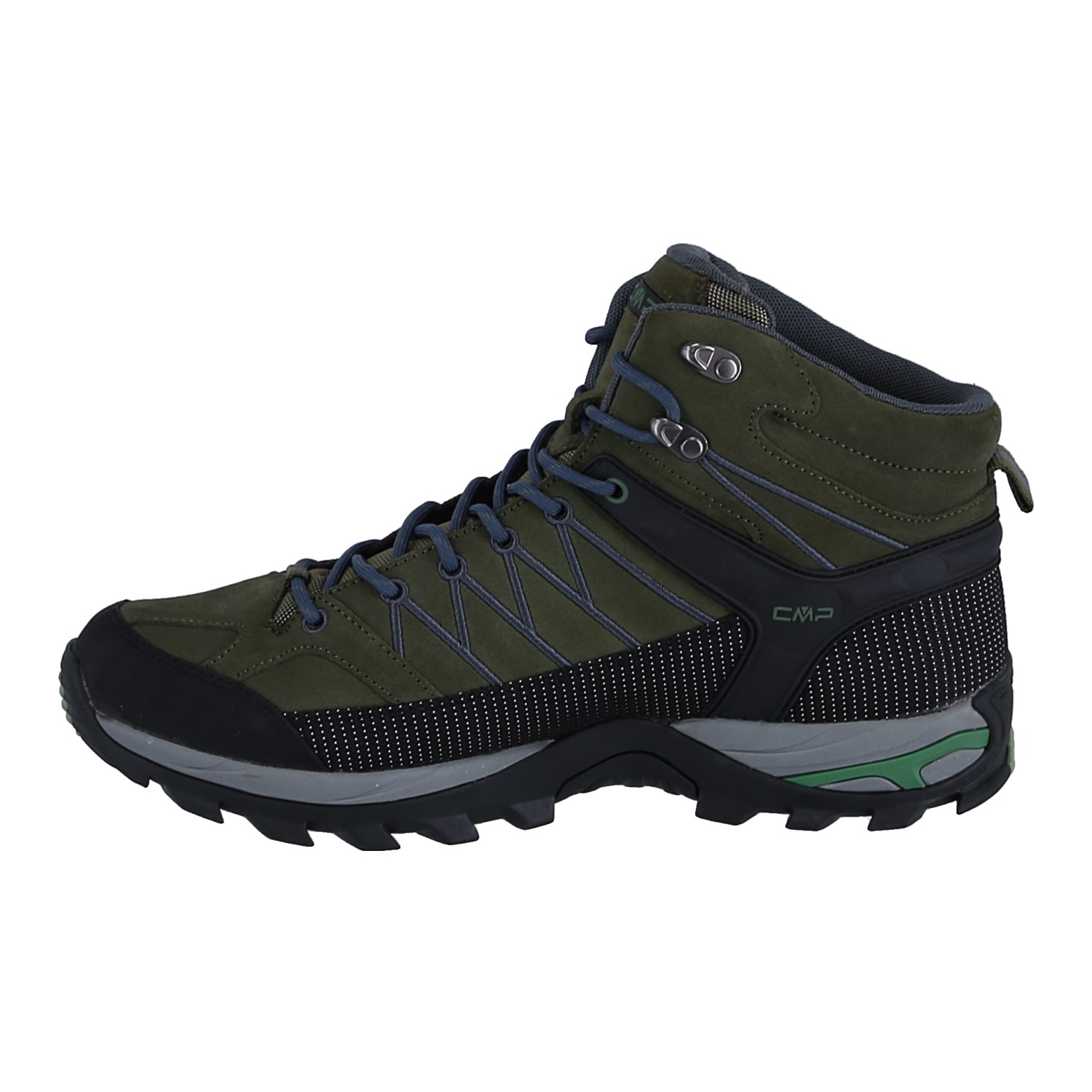 CMP Wanderschuhe Rigel Mid Trekking WP (Trekking, wasserdicht) grün ...