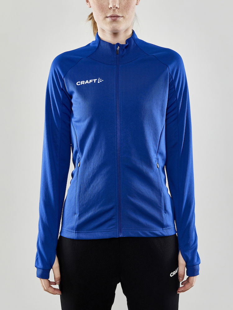 Craft Trainingsjacke Evolve Full Zip - strapazierfähige Mid-Layer-Jacke ...