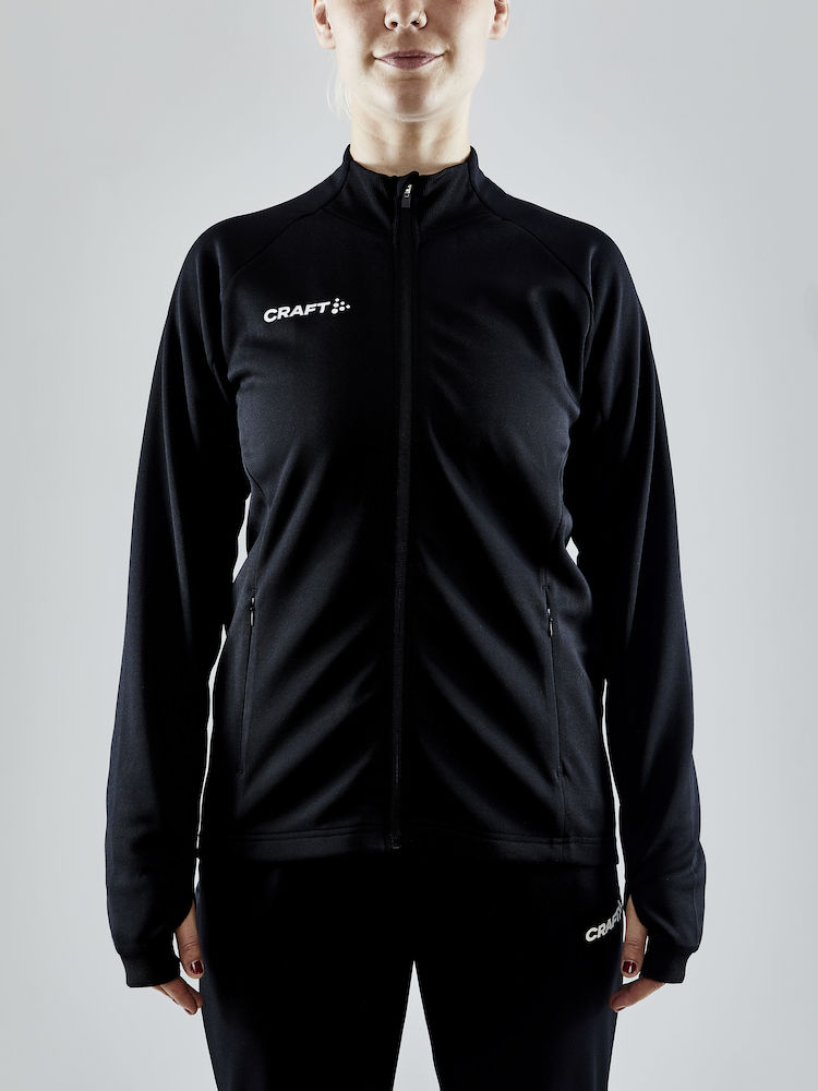 Craft Trainingsjacke Evolve Full Zip - strapazierfähige Mid-Layer-Jacke ...