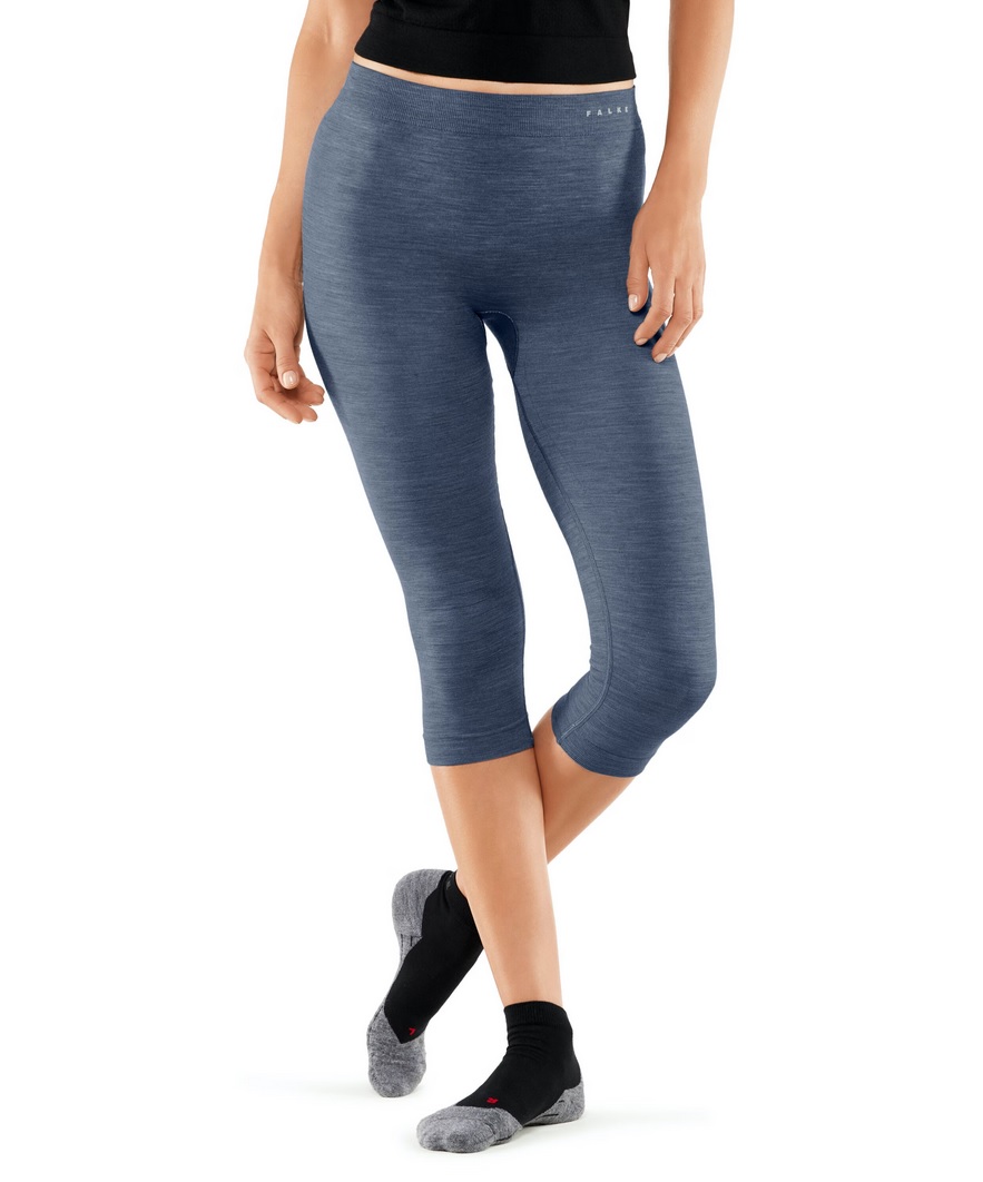 Falke Unterziehhose 3/4 Tight Wool-Tech Light (feinste Merinowolle ...