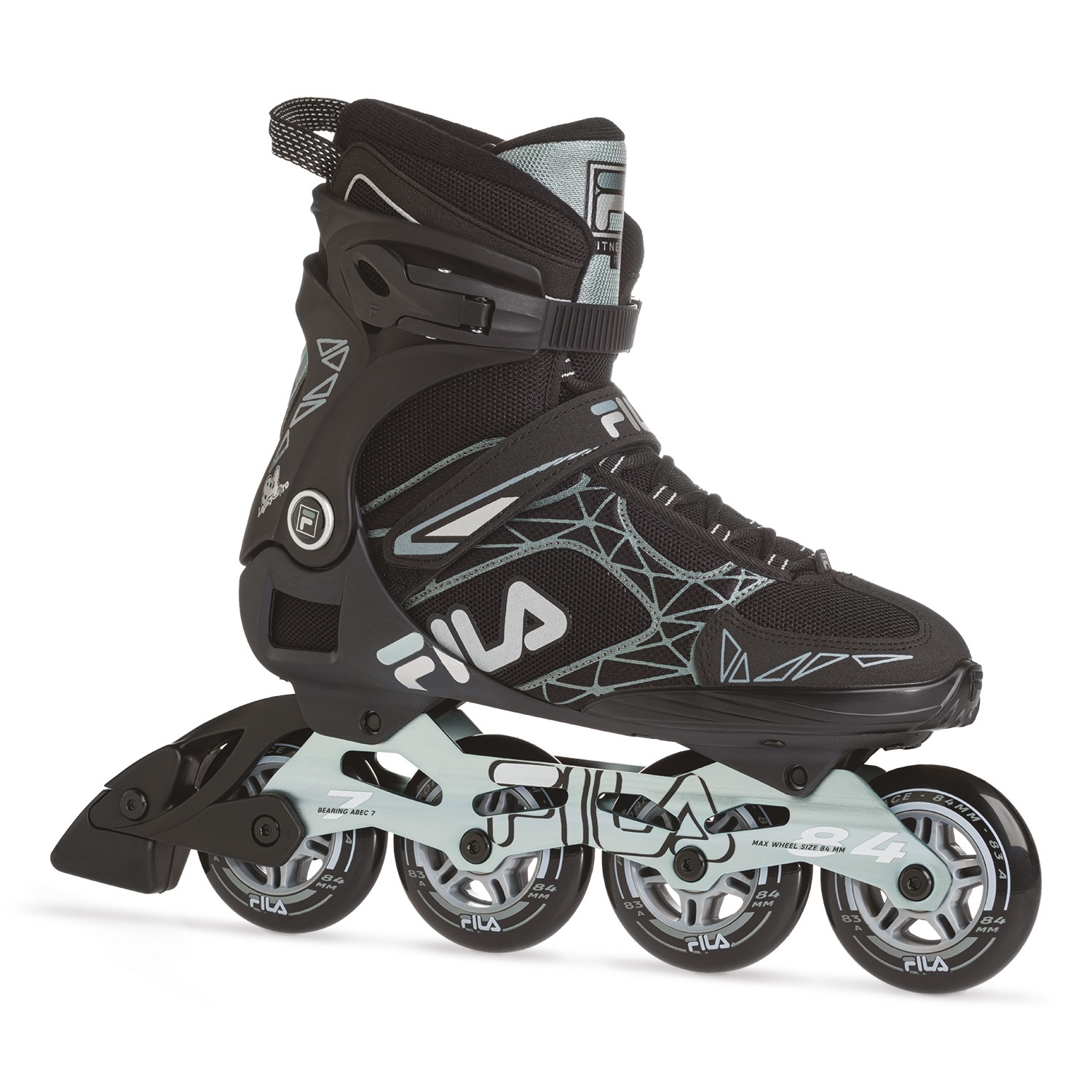 FILA Inline Skates Legacy Pro 84 (Rollen: Fila 84mm/83A, Kugellager ...