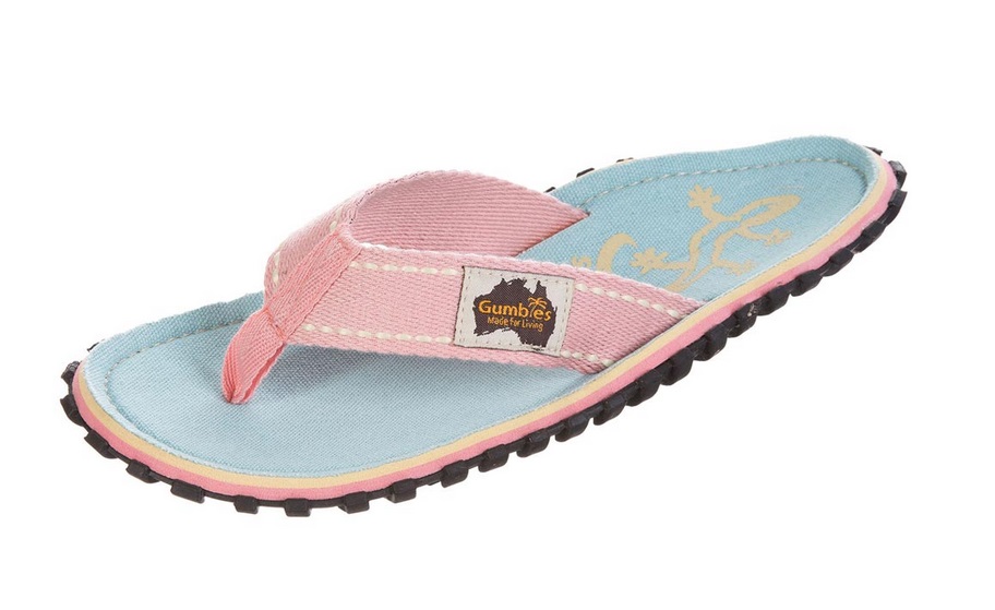Gumbies Zehensandalen Original Flip Flops blau/pink Damen online bestellen