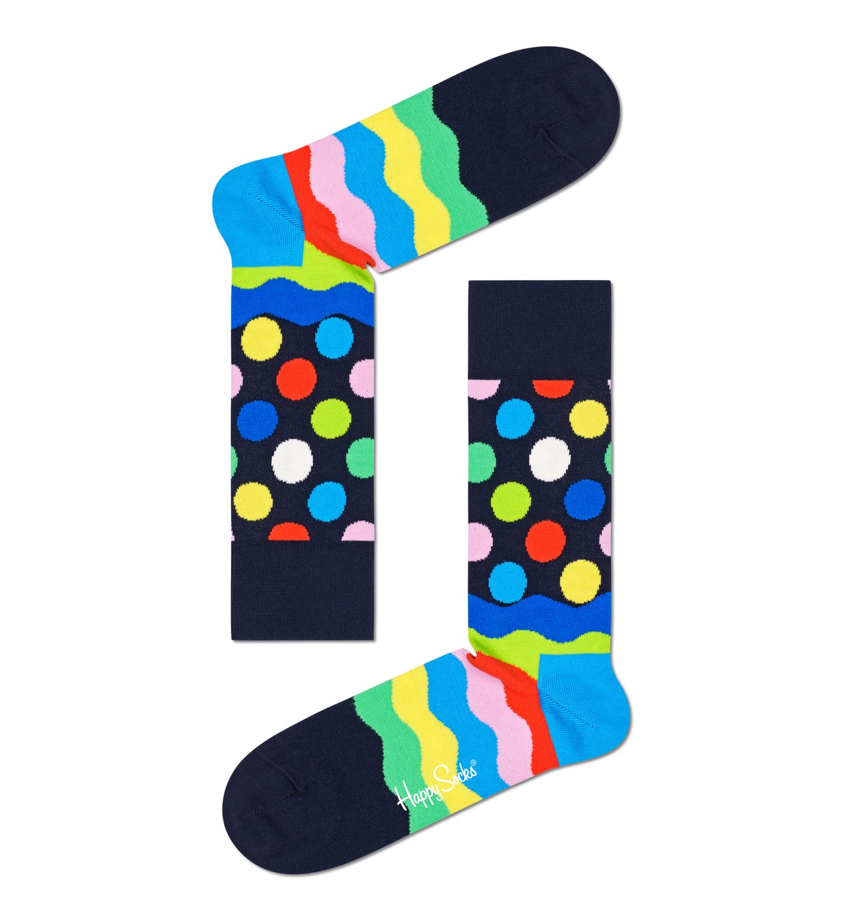 Happy Socks Tagessocke Crew Easter Wave (Ostern) bunt - 1 Paar online ...