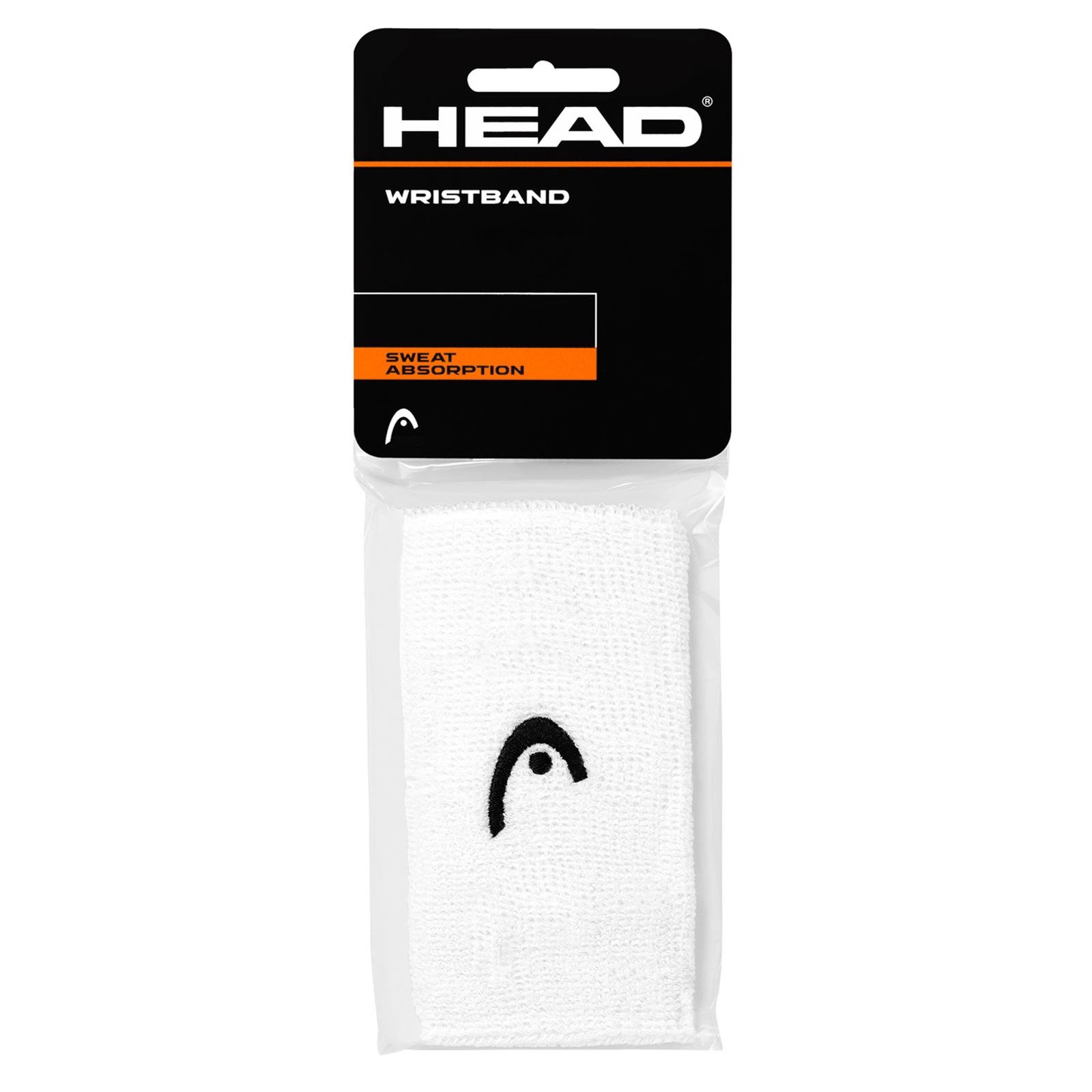 Head Schweissband Handgelenk Jumbo Logo weiss - 2 Stück online bestellen