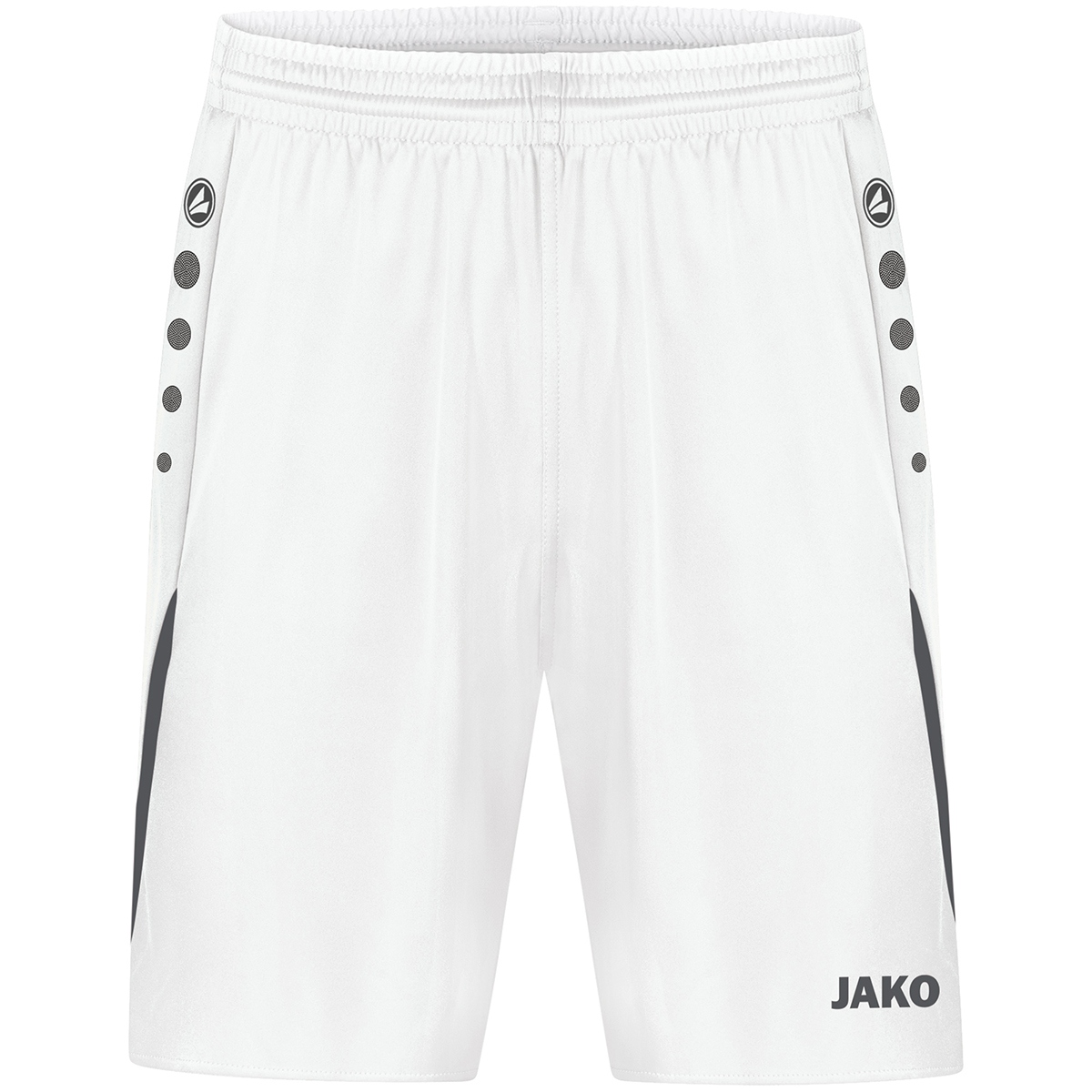 JAKO Sporthose Short Challenge (Polyester-Interlock, ohne Innenslip) kurz weiss Herren online ...