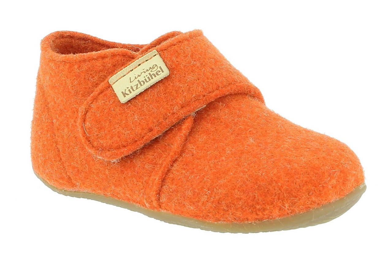 Living Kitzbühel Hausschuhe Klettmodell Filz (rec. Wolle) - hoher ...