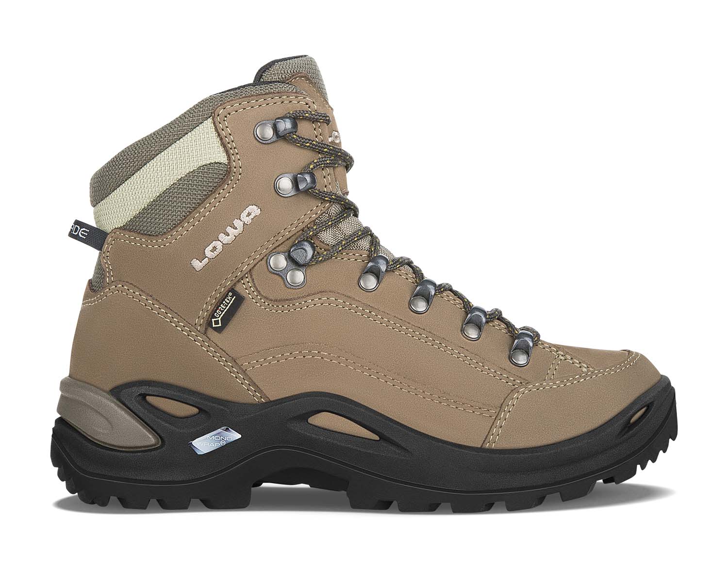 Lowa Renegade GTX MID Wide (weit/breit) kieselbraun All-Terrain ...