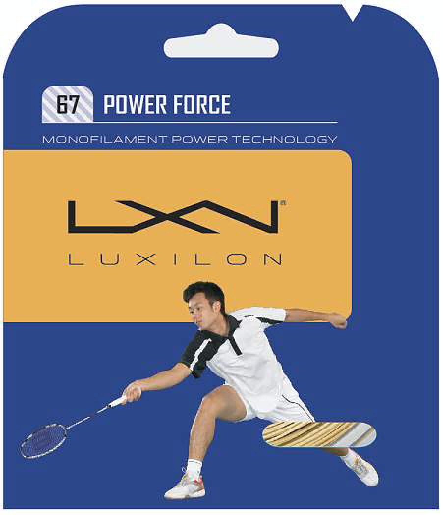 Luxilon Badmintonsaite Spin Force 0.67mm beige 10m Set online bestellen