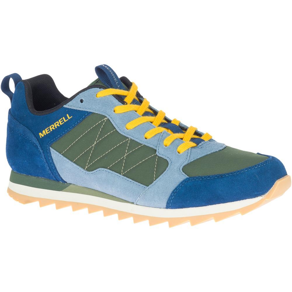 Merrell Sneaker Alpine Retro (Alltagschuhe, Mesh) blau/grün Herren ...