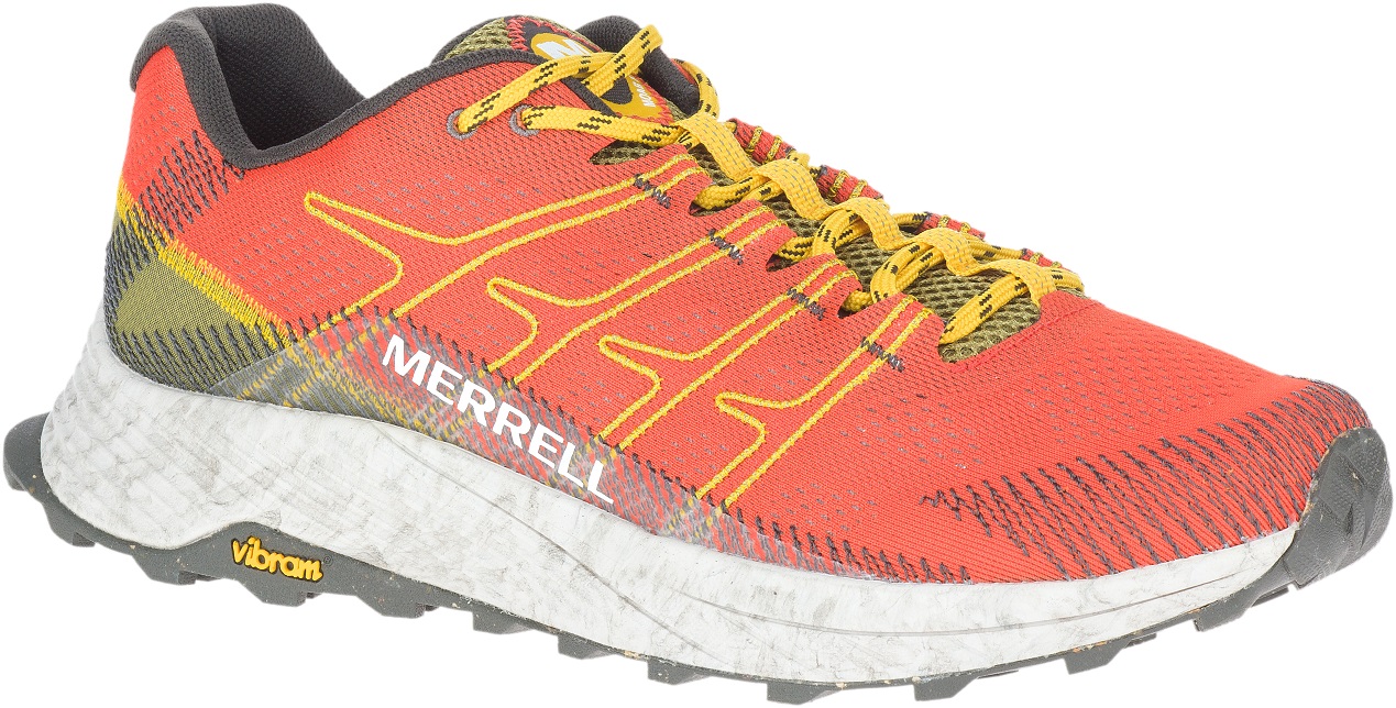 Merrell Moab Flight orange Trail-Laufschuhe Herren versandkostenfrei ...