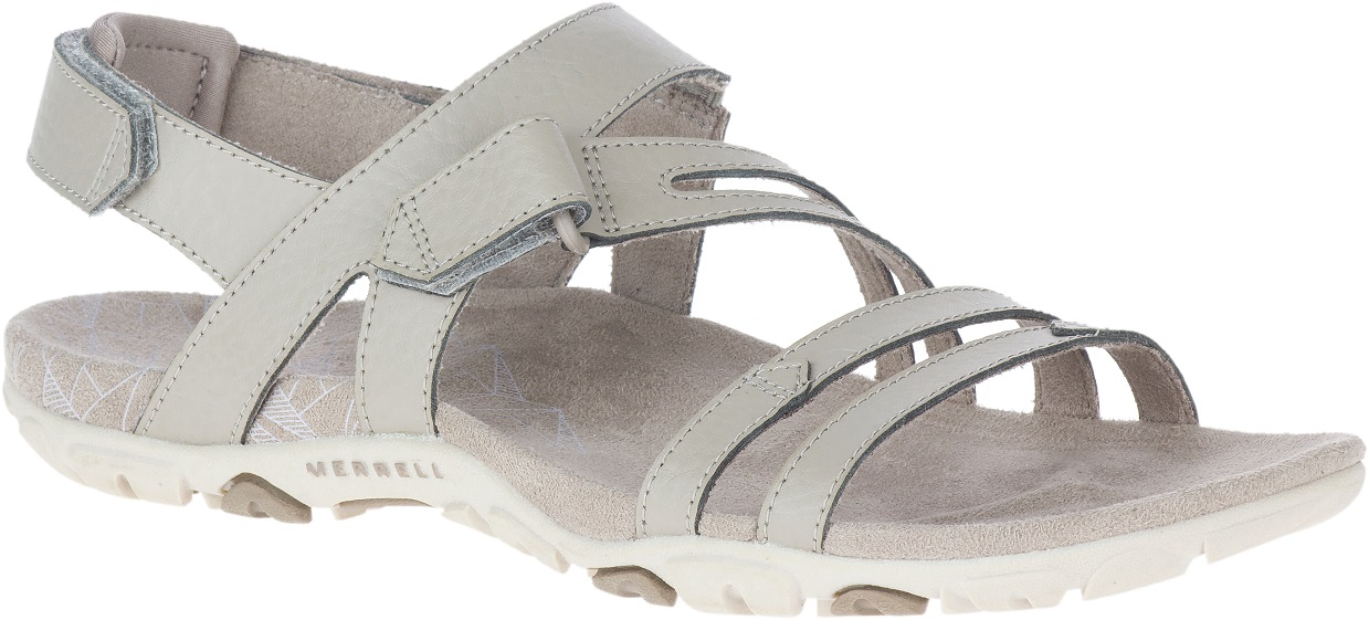 Merrell Sandale Sandspur Rose Convertible Leder steingrau Damen online ...