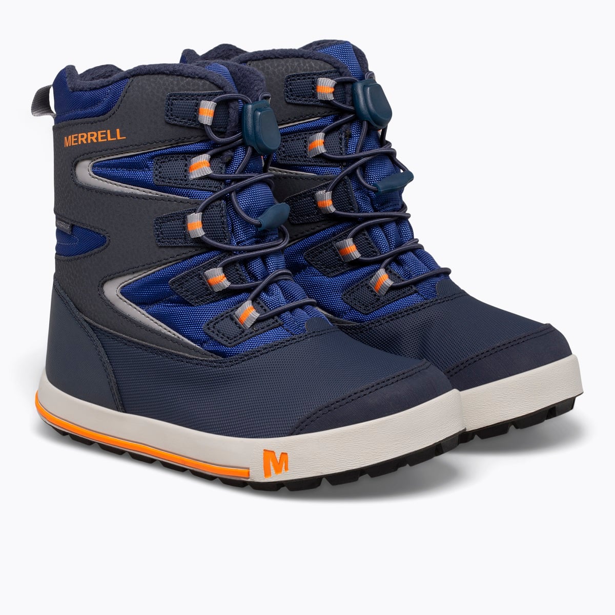 Merrell Winterstiefel Snow Bank 3.0 WTPF (wasserdicht) navyblau Kinder ...