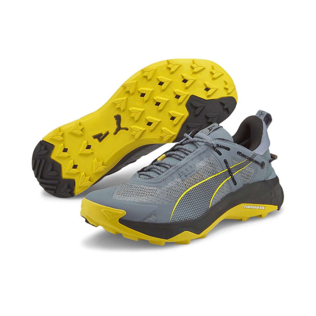 Puma Trail-Wanderschuhe Explore Nitro GTX (wasserdicht) grau Herren ...