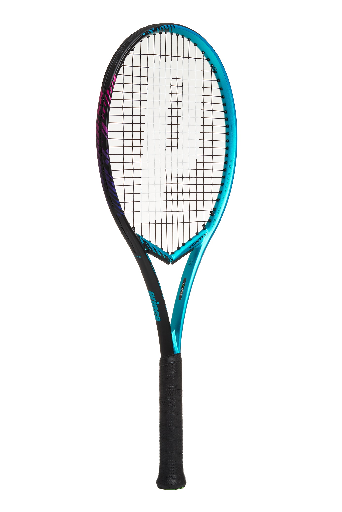 Prince Tennisschläger Vortex 100in/300g/Turnier blau - unbesaitet ...