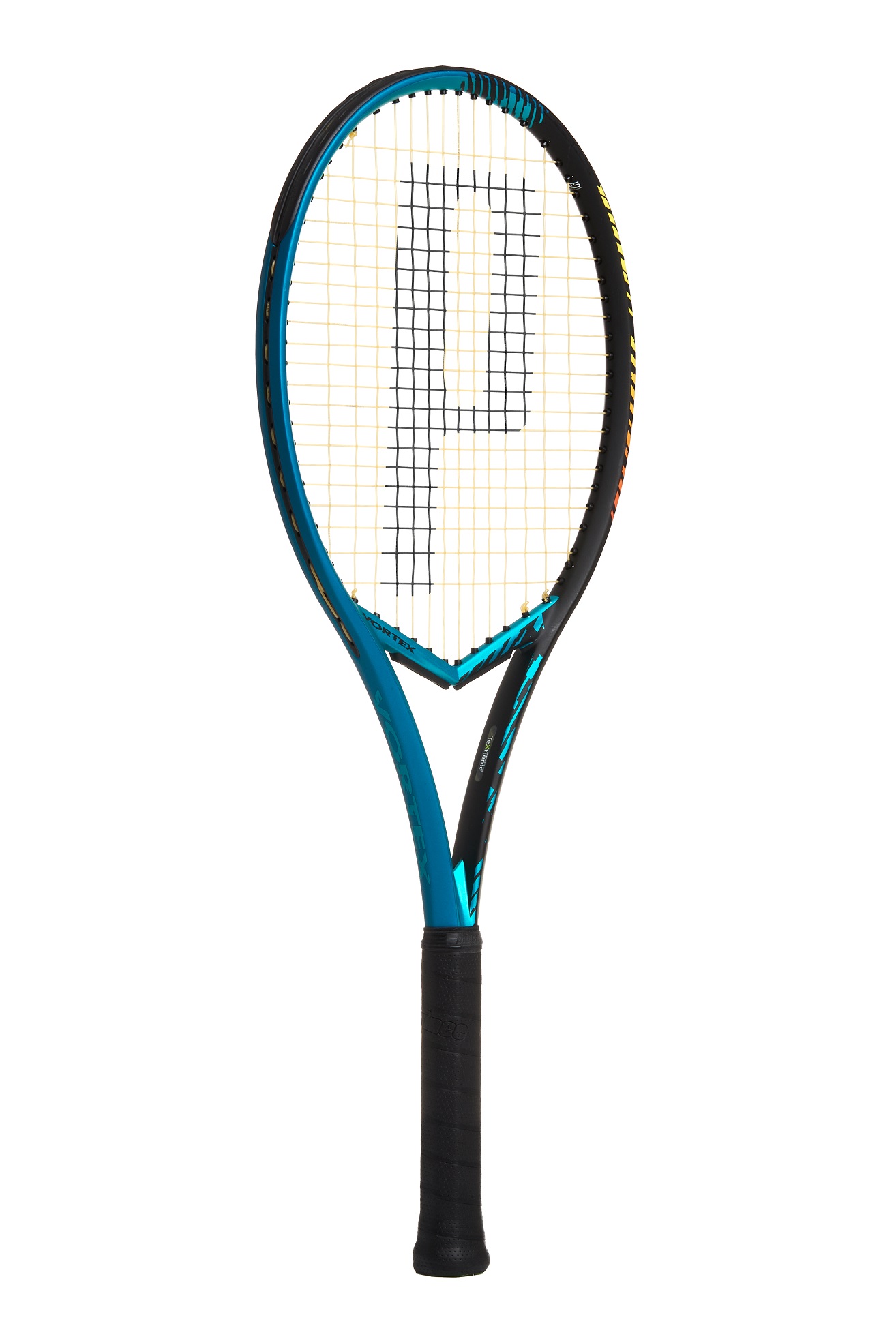 Prince Tennisschläger Vortex 100in/310g/Turnier blau - unbesaitet ...