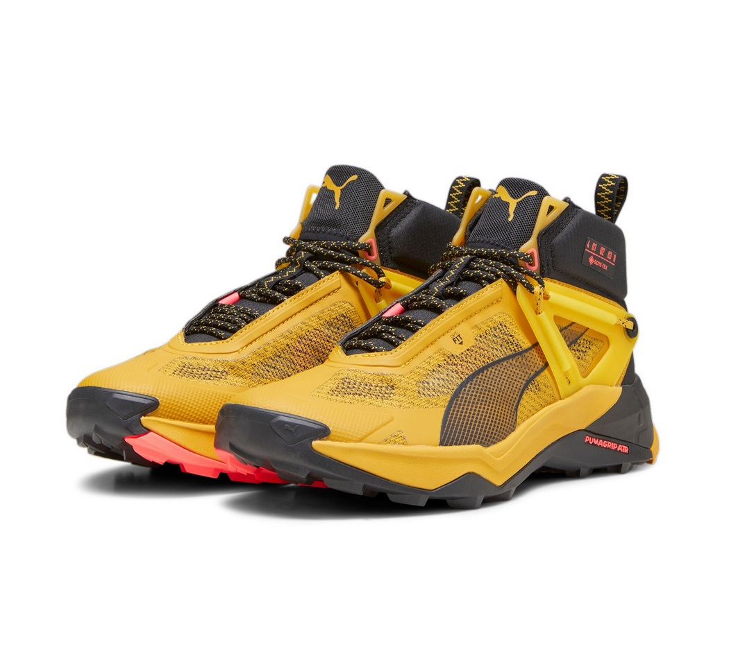 Puma Trail-Wanderschuhe Explore Nitro Mid GTX (wasserdicht) gelb ...