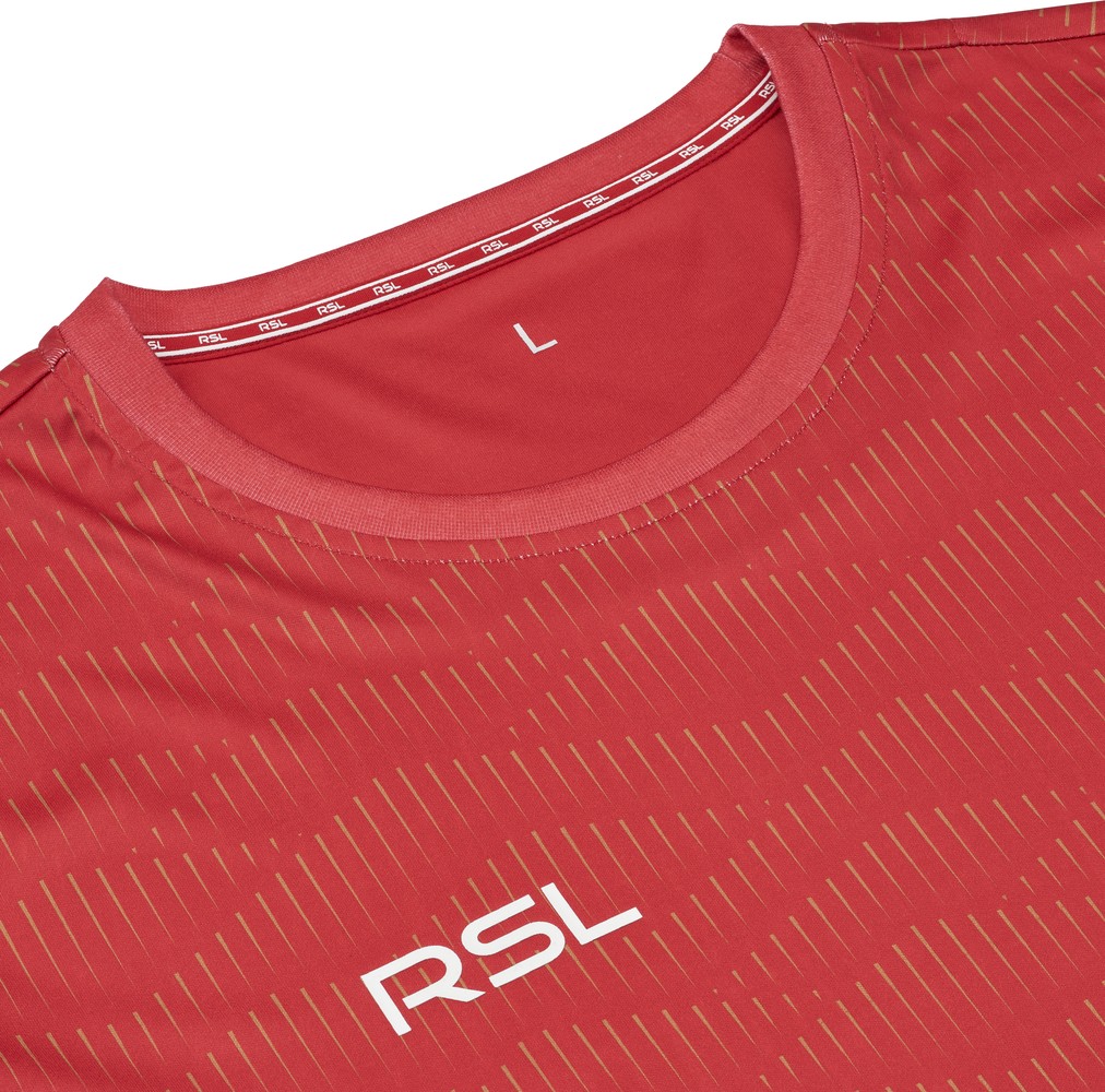 RSL Sport-Tshirt Leonardo (100% Polyester, atmungsaktiv) rot Herren online bestellen