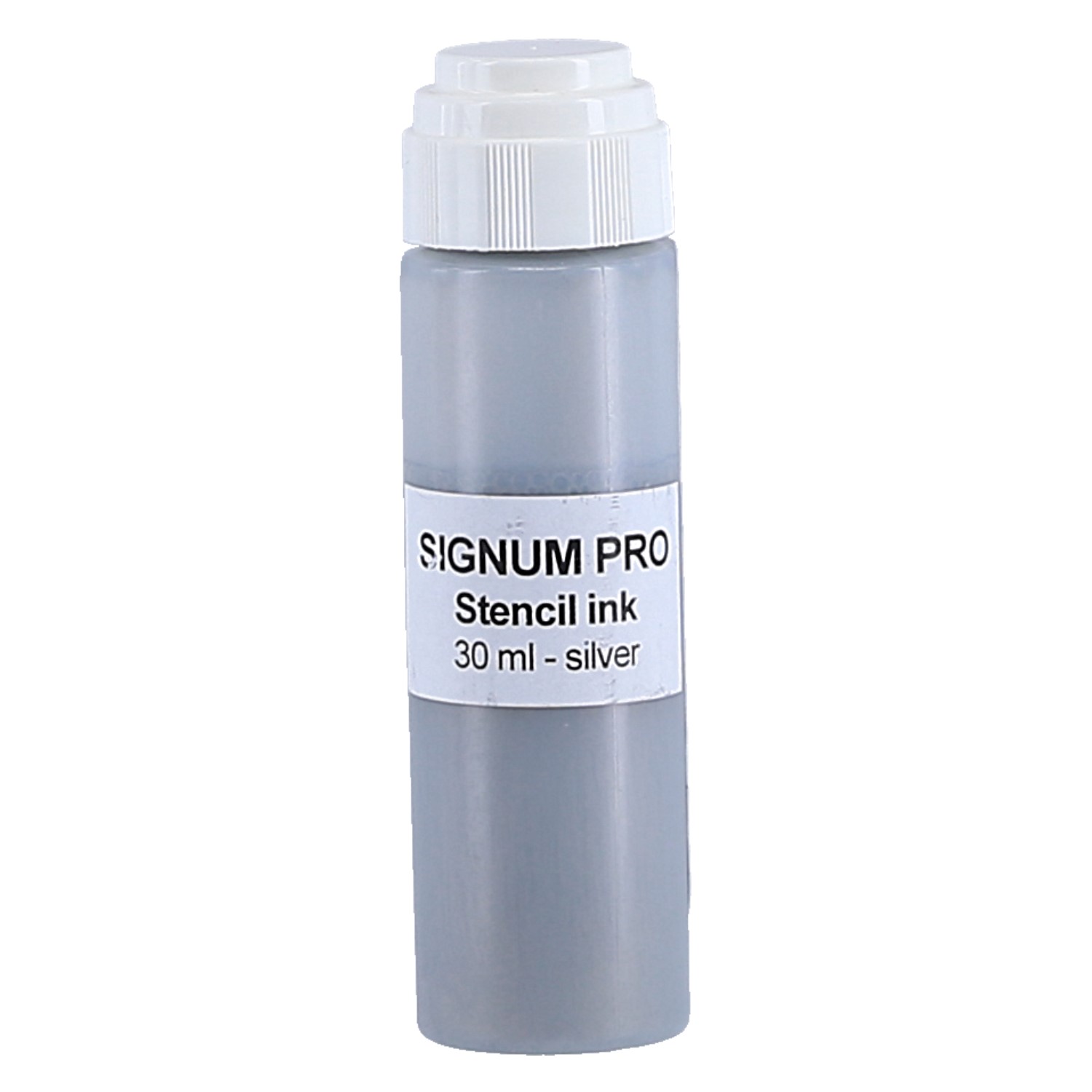 Signum Pro Saitenstift für Logo-Beschriftung - Flasche 30ml - silber ...
