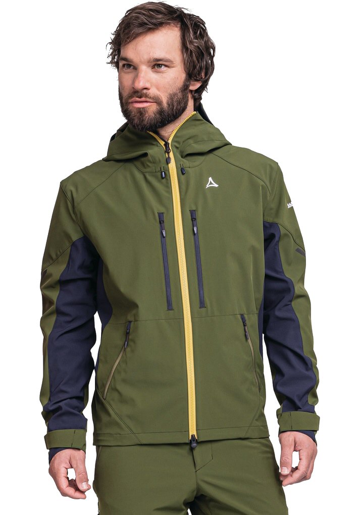 Schöffel Softshelljacke Matrei (hohe Atmungsaktivität) khaki/grün ...