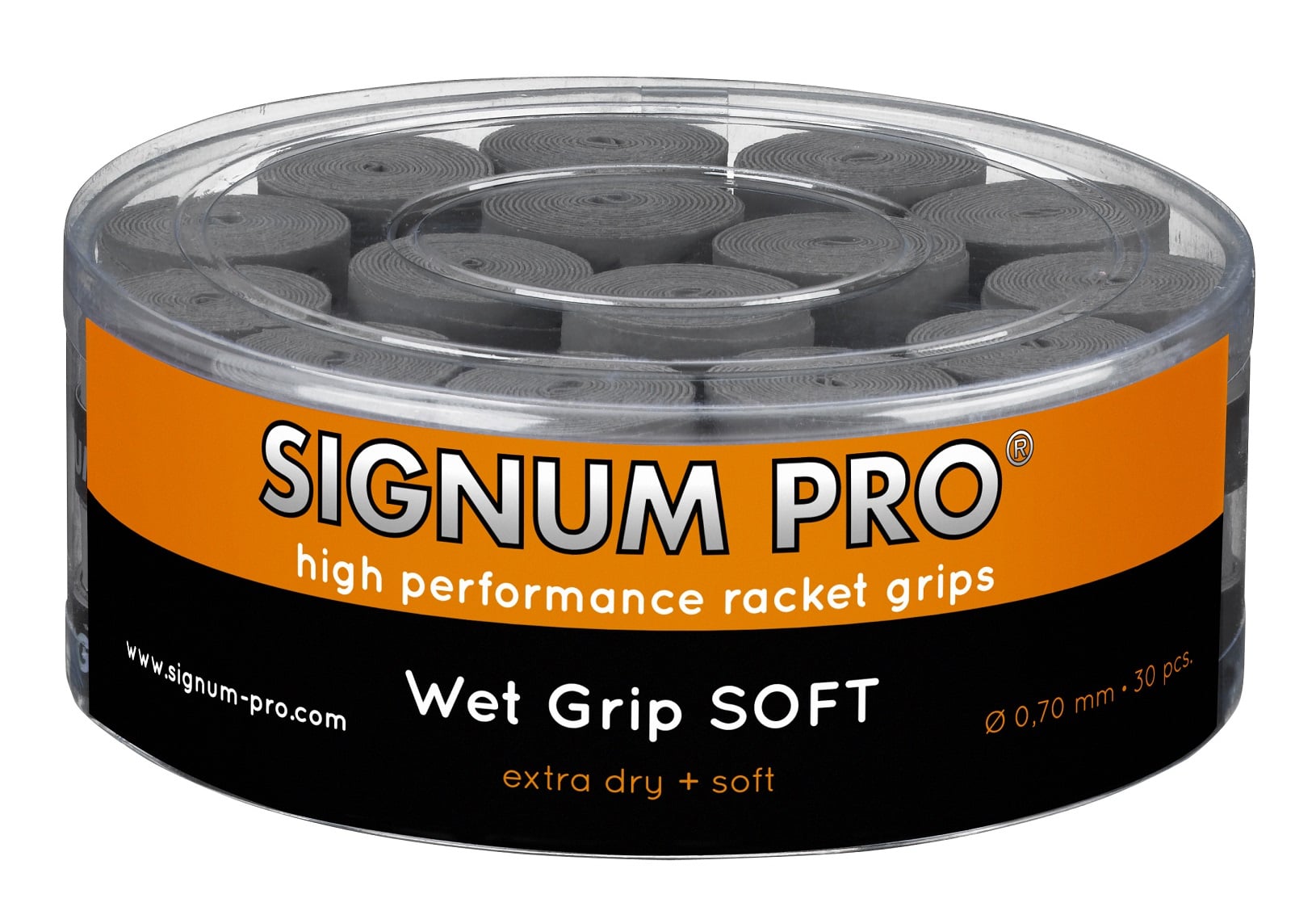 Signum Pro Overgrip Wet Soft 0.60mm grau 30er Box online bestellen