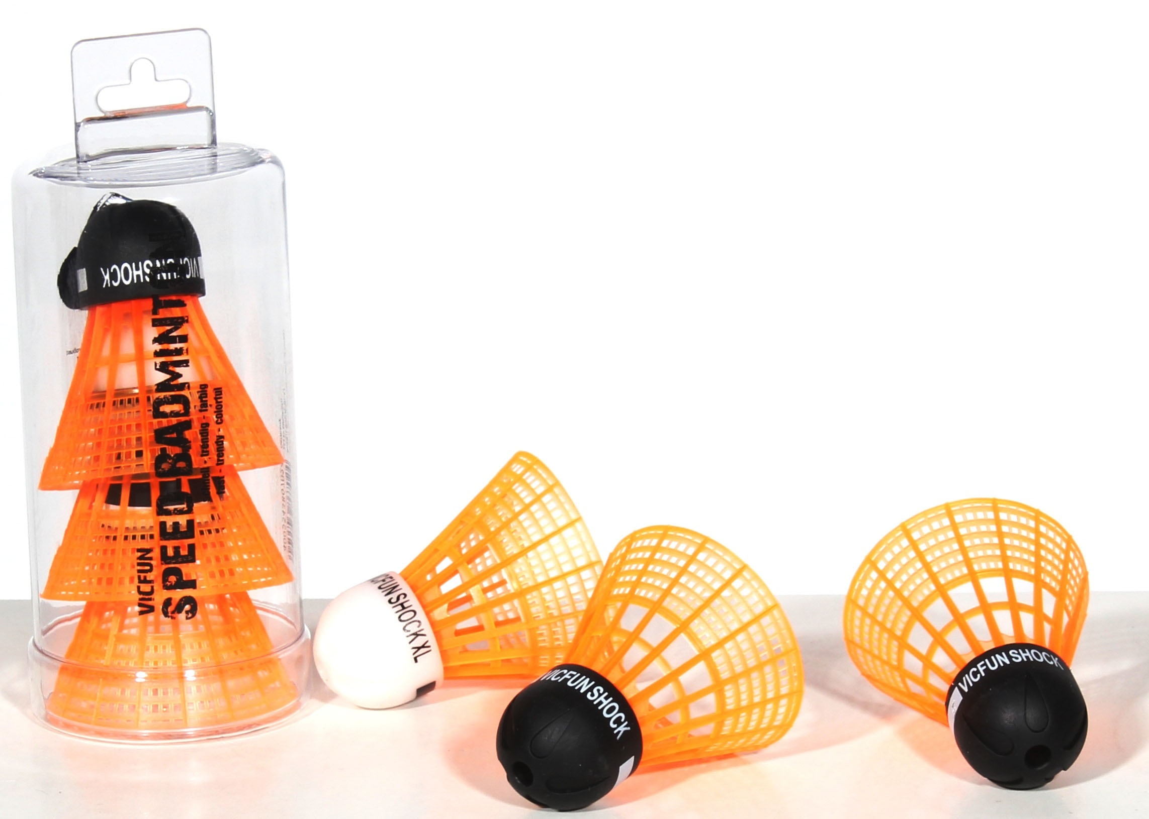 Victor VICFUN Speed-Badminton Bälle Shock Tube 3er Dose online bestellen