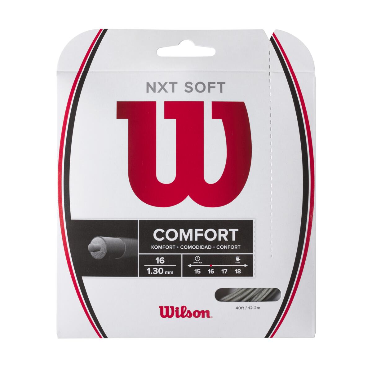 Wilson Tennissaite NXT Soft (Armschonung+Touch) silber 12m Set online ...