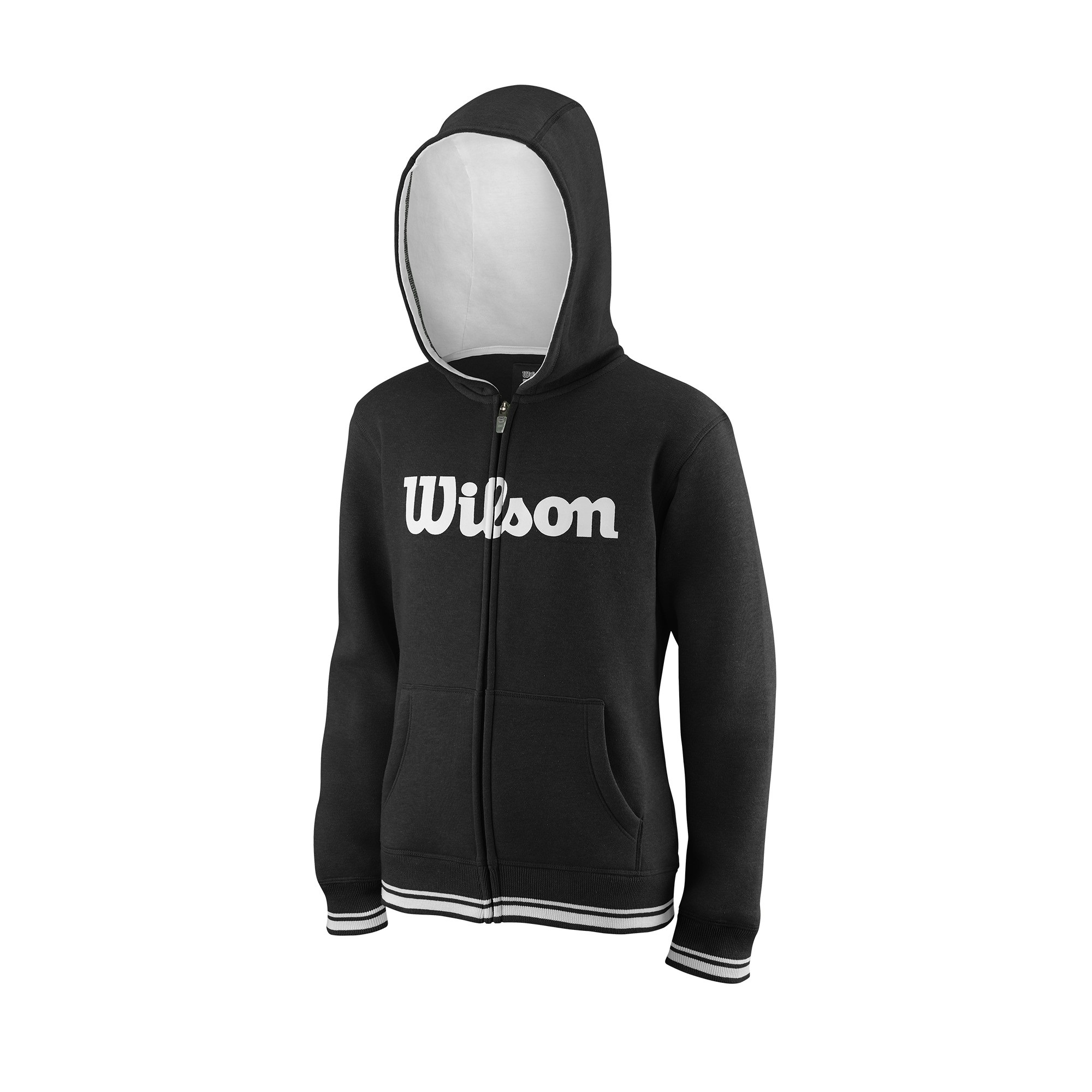 Wilson Hoodie Team Full Zip schwarz Kinder online bestellen