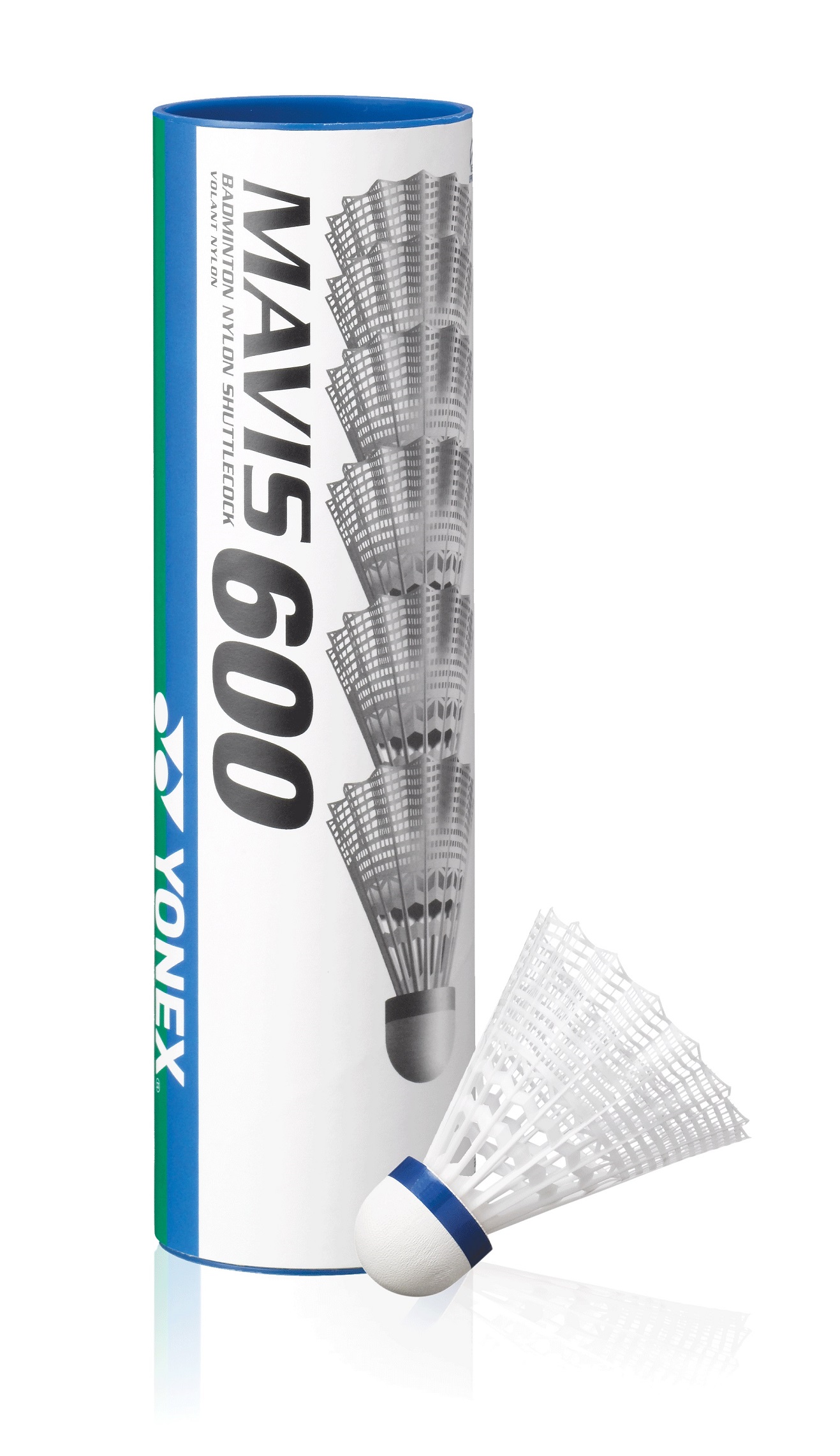 Yonex Badmintonbälle Mavis 600 Nylon weiss Dose 6er online bestellen