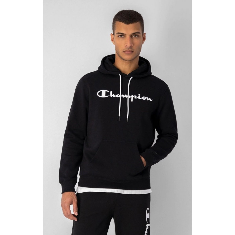 Champion Kapuzenpullover (Hoodie) aus Baumwollfleece Big Logo Print ...