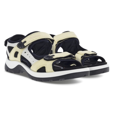 ECCO Sandale Yucatan Leder cremefarben Damen online bestellen