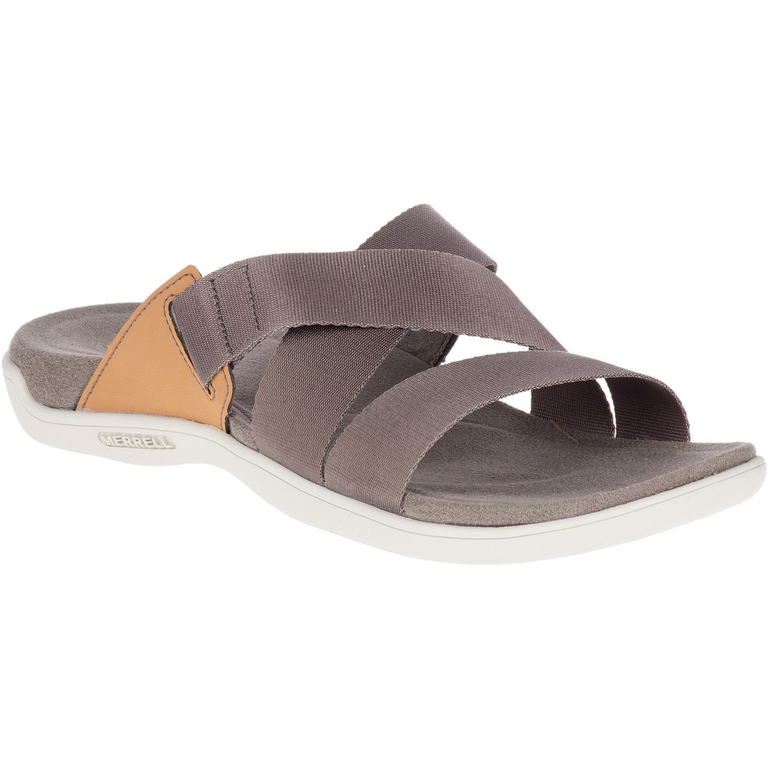 Merrell Sandale District Maya Slide Air Cushion-Dämpfung grau Damen ...