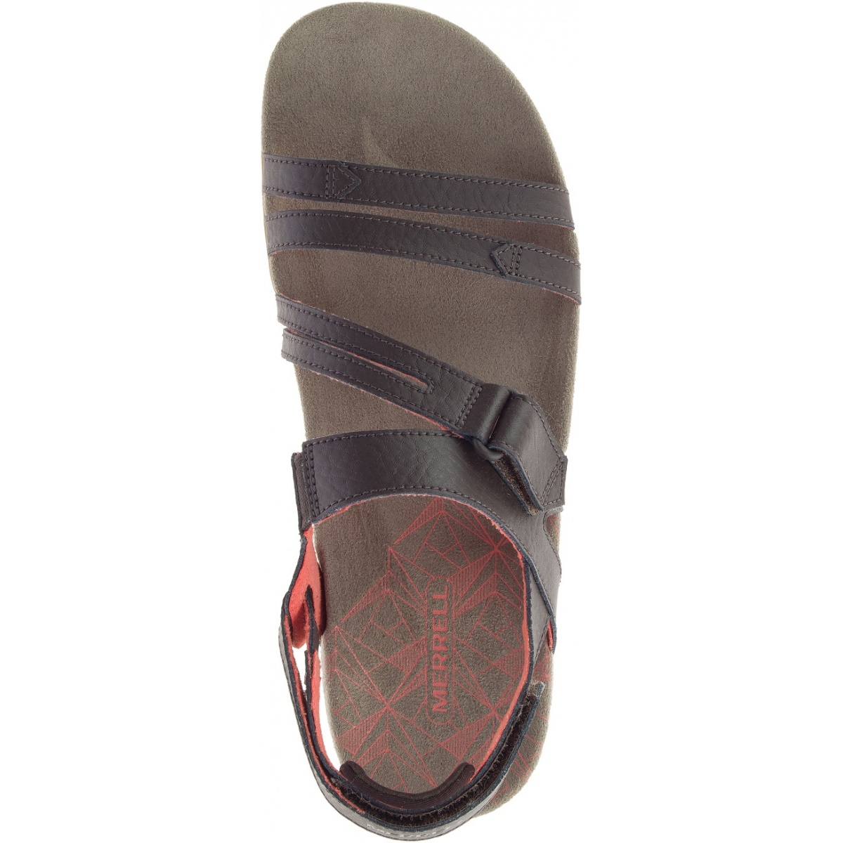 Merrell Sandale Sandspur Rose Convertible Leder espressobraun Damen ...