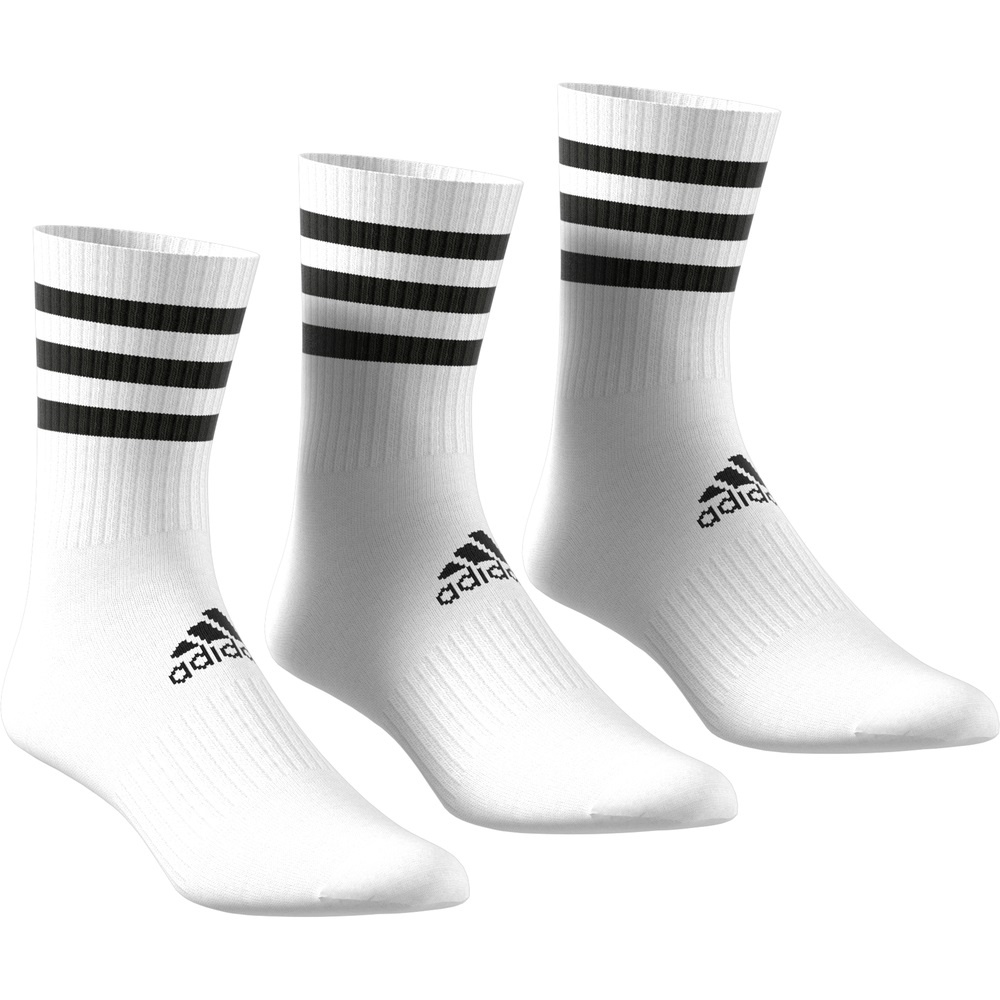 adidas Sportsocken Crew Cushion 3-Stripes (durchgehend gepolstert ...