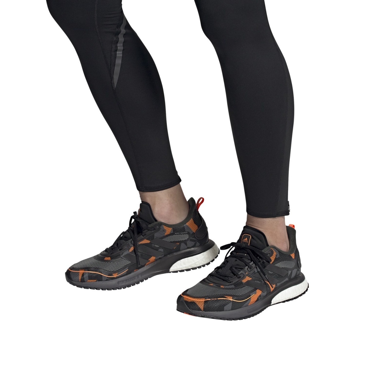 adidas Supernova Winter Ready grau/schwarz Dämpfungs-Laufschuhe Herren ...