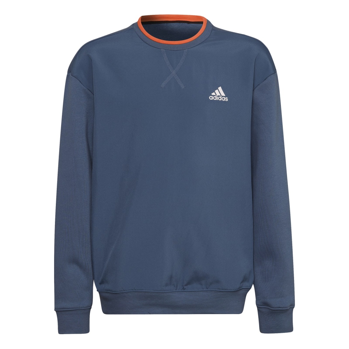 adidas Pullover Crew Fleece All SZN Sweatshirt stahlblau Jungen online ...