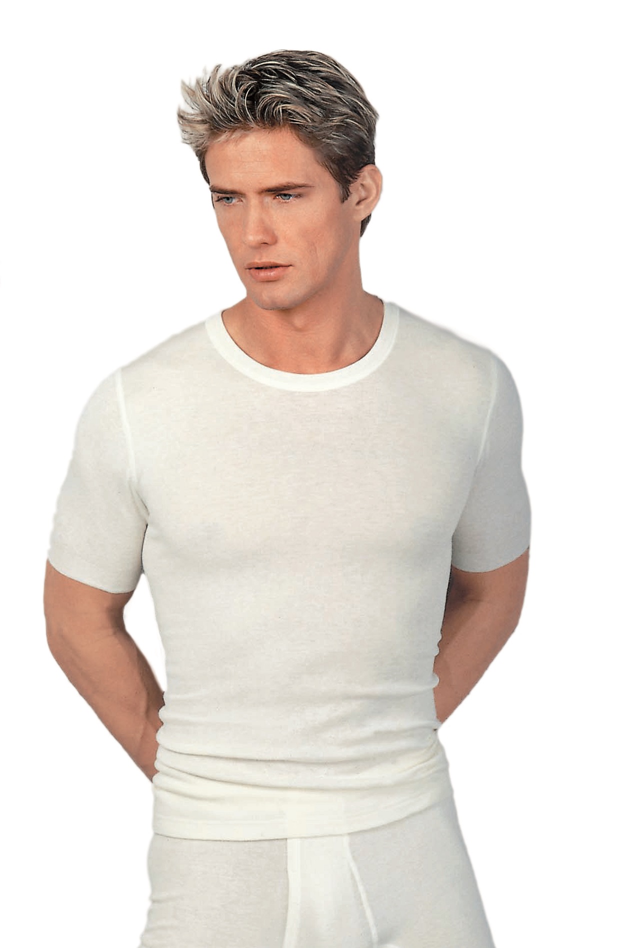 Medima Unterwäsche Tshirt (Angora und Wolle) weiss Herren (Gr. XL-XXL ...