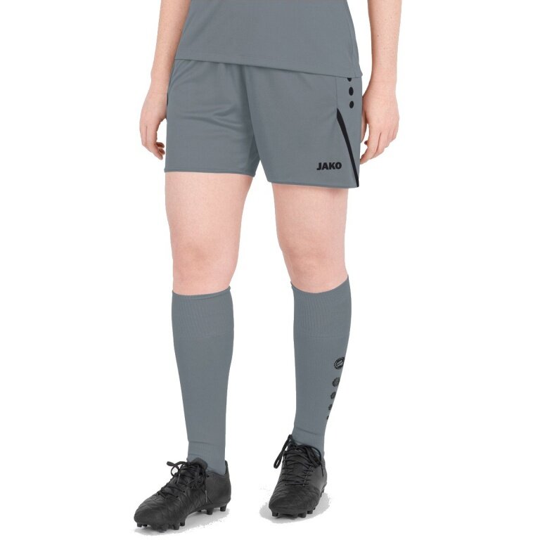 JAKO Sporthose Short Challenge (Polyester-Interlock, ohne Innenslip) kurz grau Damen online ...