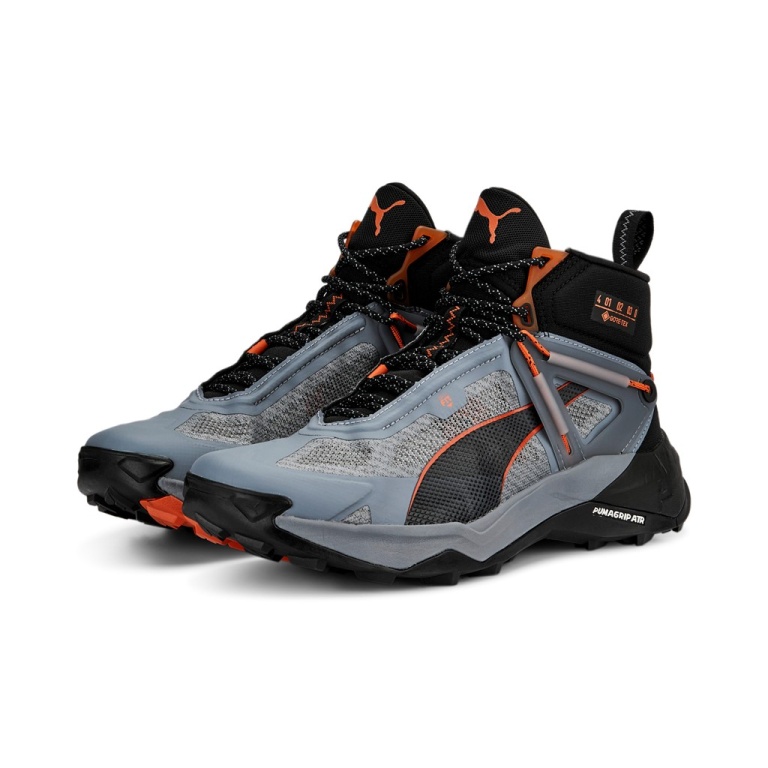 Puma Trail-Wanderschuhe Explore Nitro Mid GTX (wasserdicht) grau Herren ...